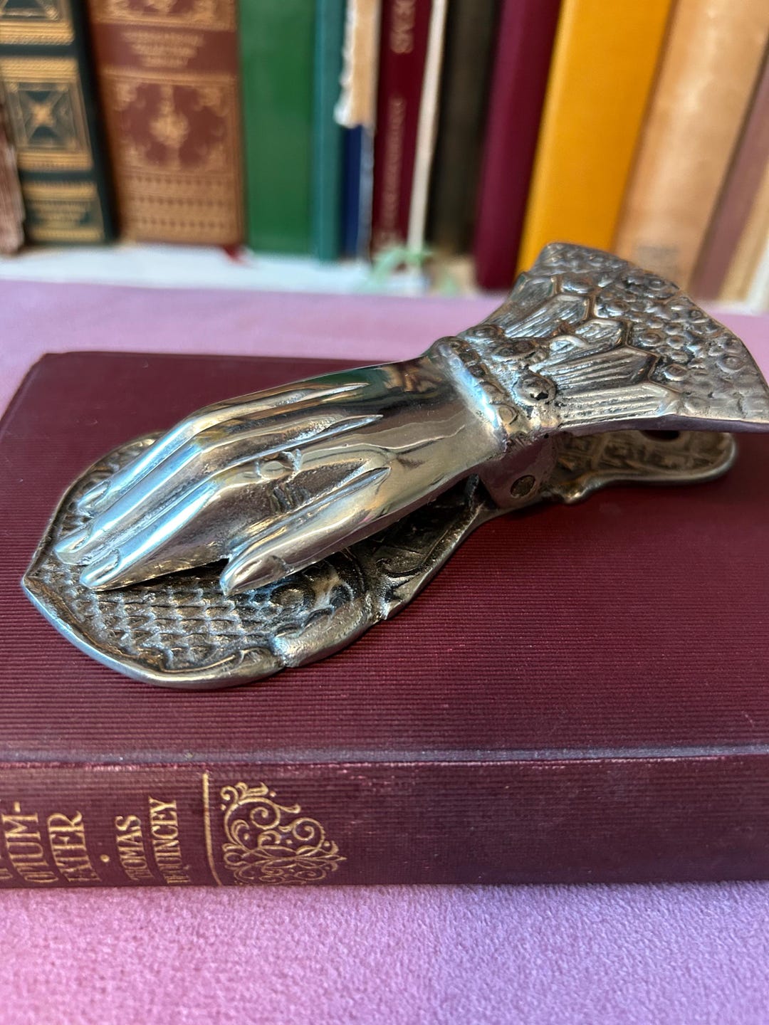 Vintage Victorian Hand Clip - Etsy