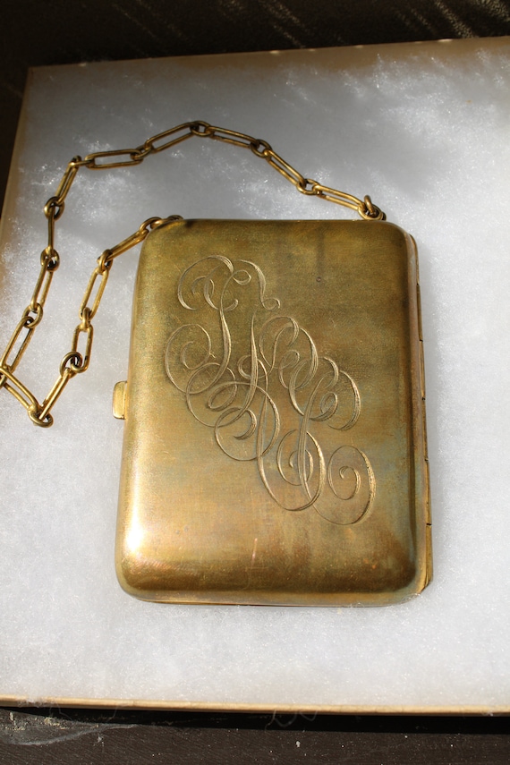 Antique Coin Purse with Powder Box - Gem