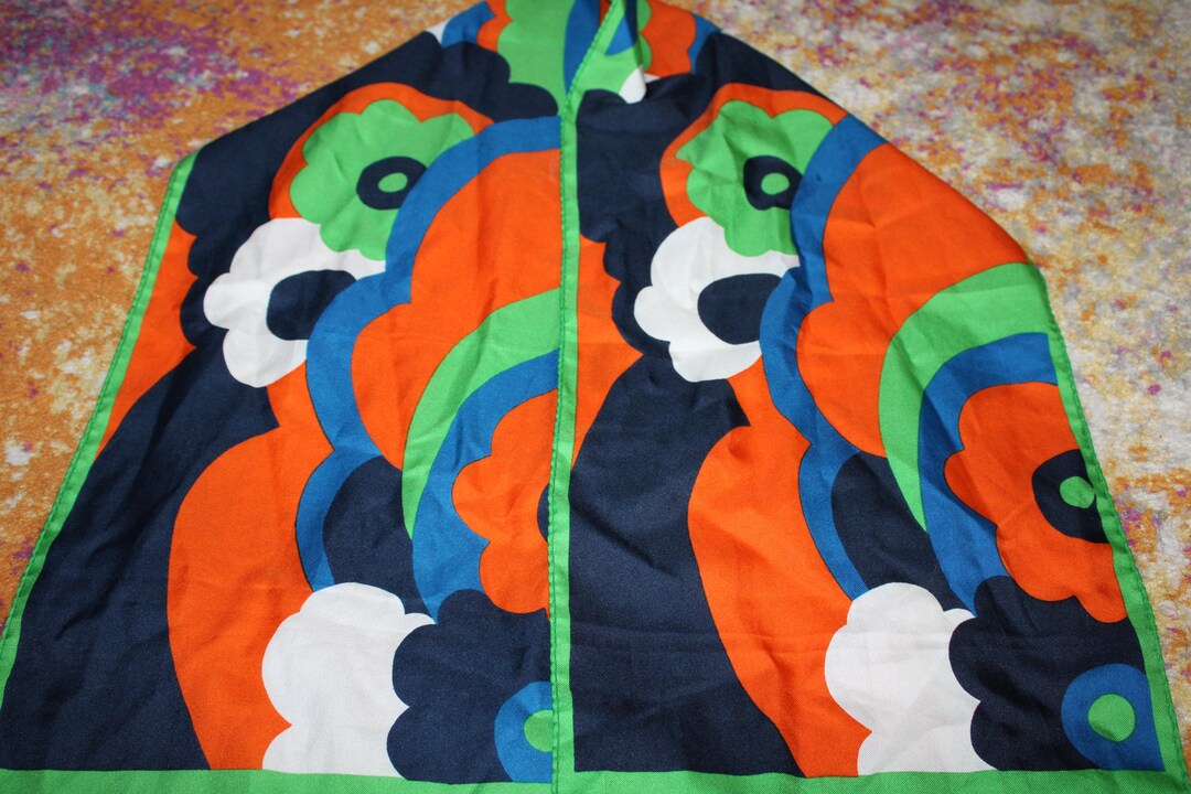 Vintage 70s Scarf - Etsy