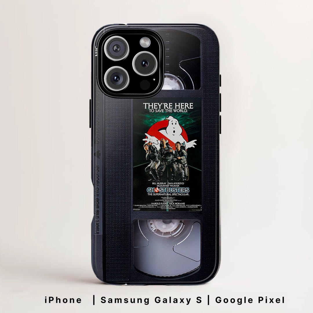 VHS Tape Case, Halloween Cases, Ghostbuster, Horror Movie Merch, Iphone ...