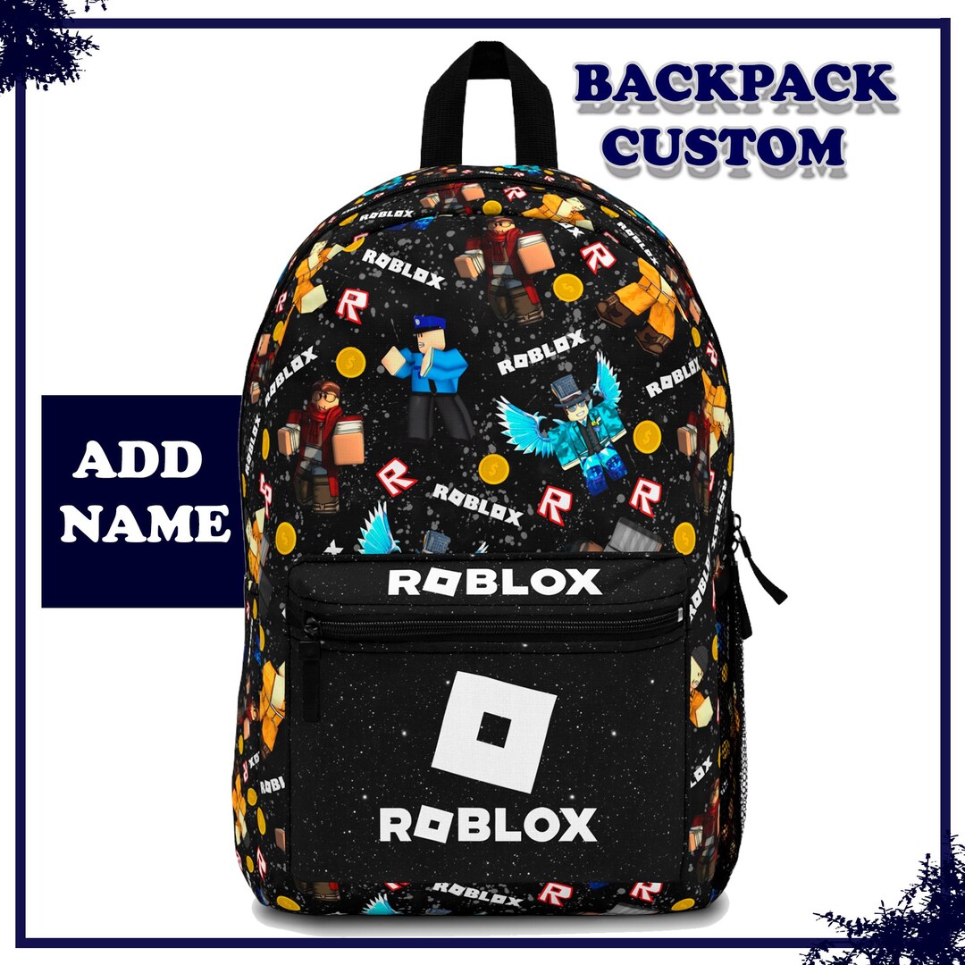 Personalized Roblox Backpack, Custom Backpack, School Backpack, Boys ...