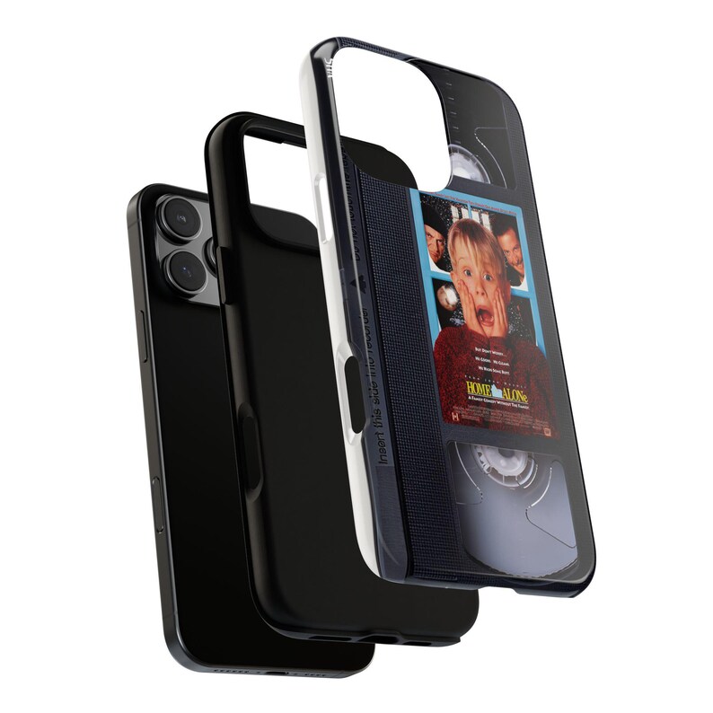 VHS Tape Case, Home Alone, Christmas Cases, Christmas Movie Merch ...