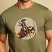 Cockroach Cowboy Shirt Rodeo Graphic Tee Gift for Entomologist Bug ...