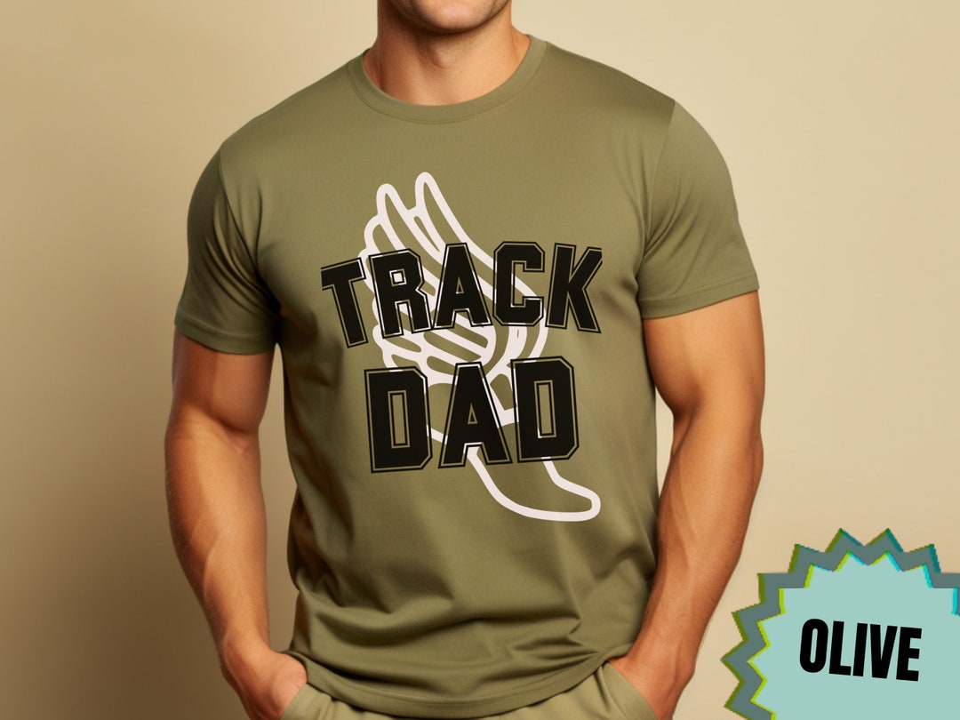 Track Dad Shirt Track and Field Dad Gift for Runner Dad Classic Track ...