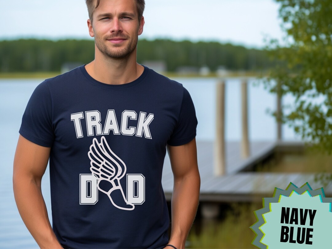 Track Dad Shirt Track and Field Dad Gift for Runner Dad Classic Track ...