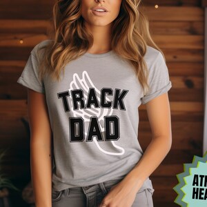 Track Dad Shirt Track and Field Dad Gift for Runner Dad Classic Track ...