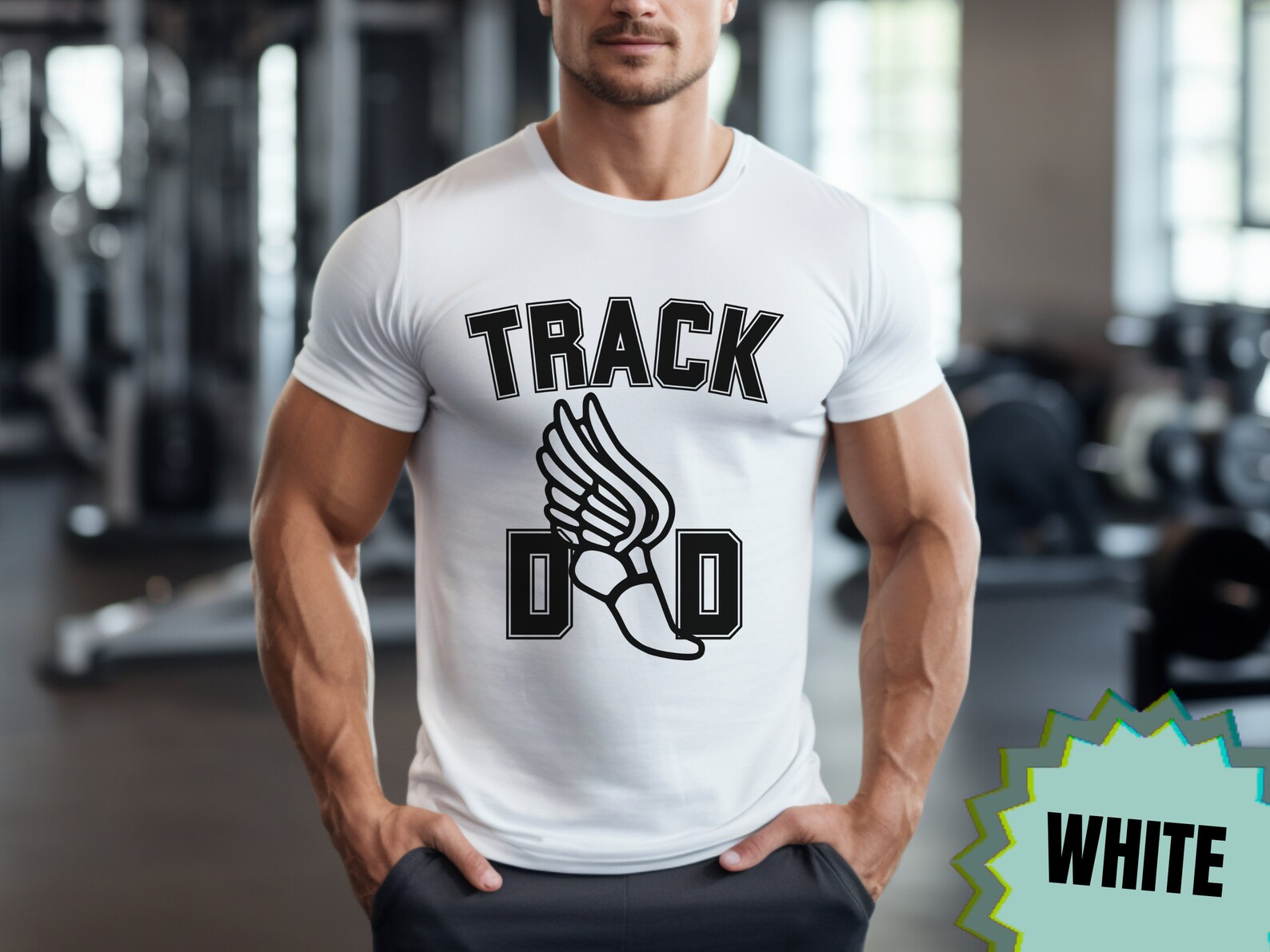 Track Dad Shirt Track and Field Dad Gift for Runner Dad Classic Track ...