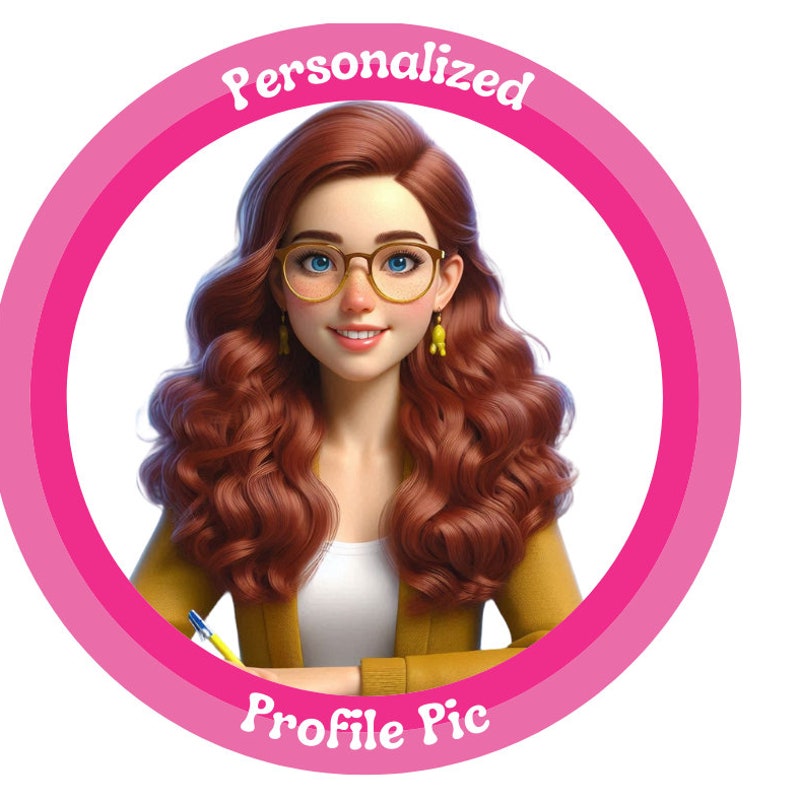 Cartoon Profile Pic - Etsy