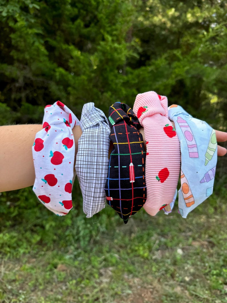 Back to School Headbands - Teacher Gifts Handmade - Cute Classroom ...