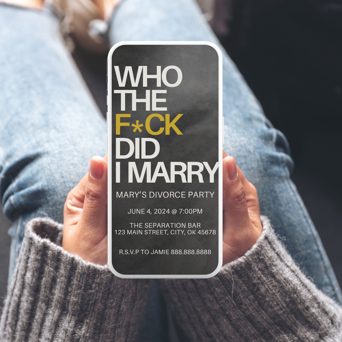 Funny Divorce Party Invitation | Break up Party Invite | Divorce Card ...