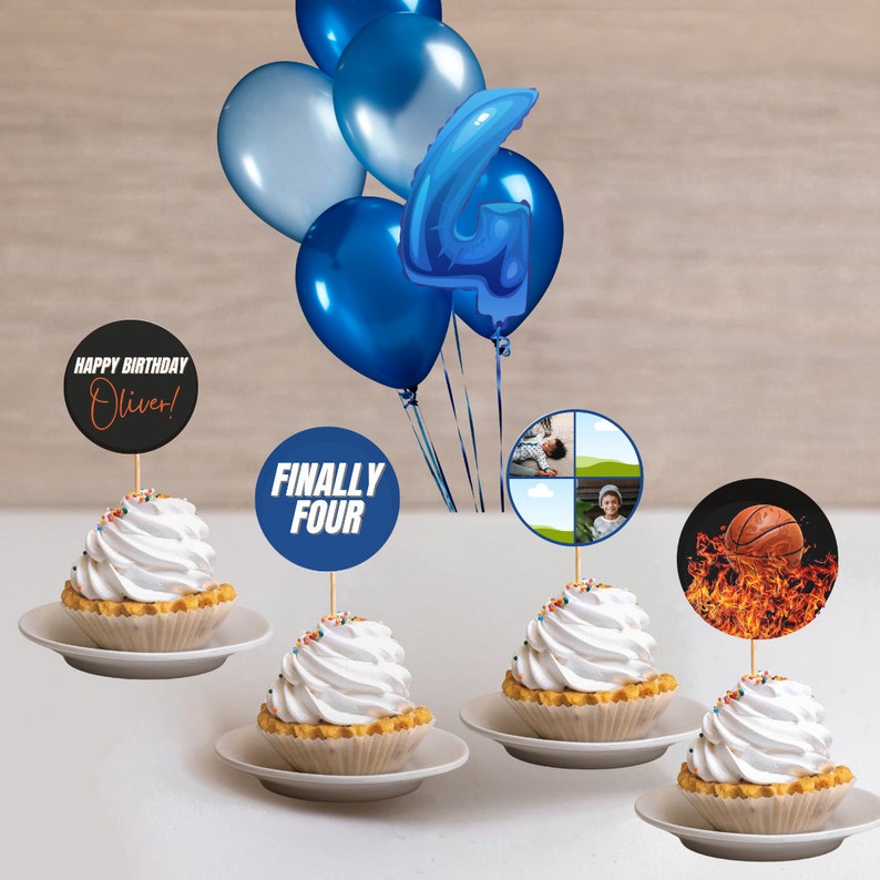 Finally Four Basketball Birthday Invitation Template | Basketball Theme ...