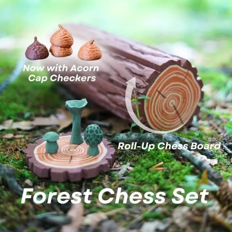 Forest Theme Chess Set - Etsy
