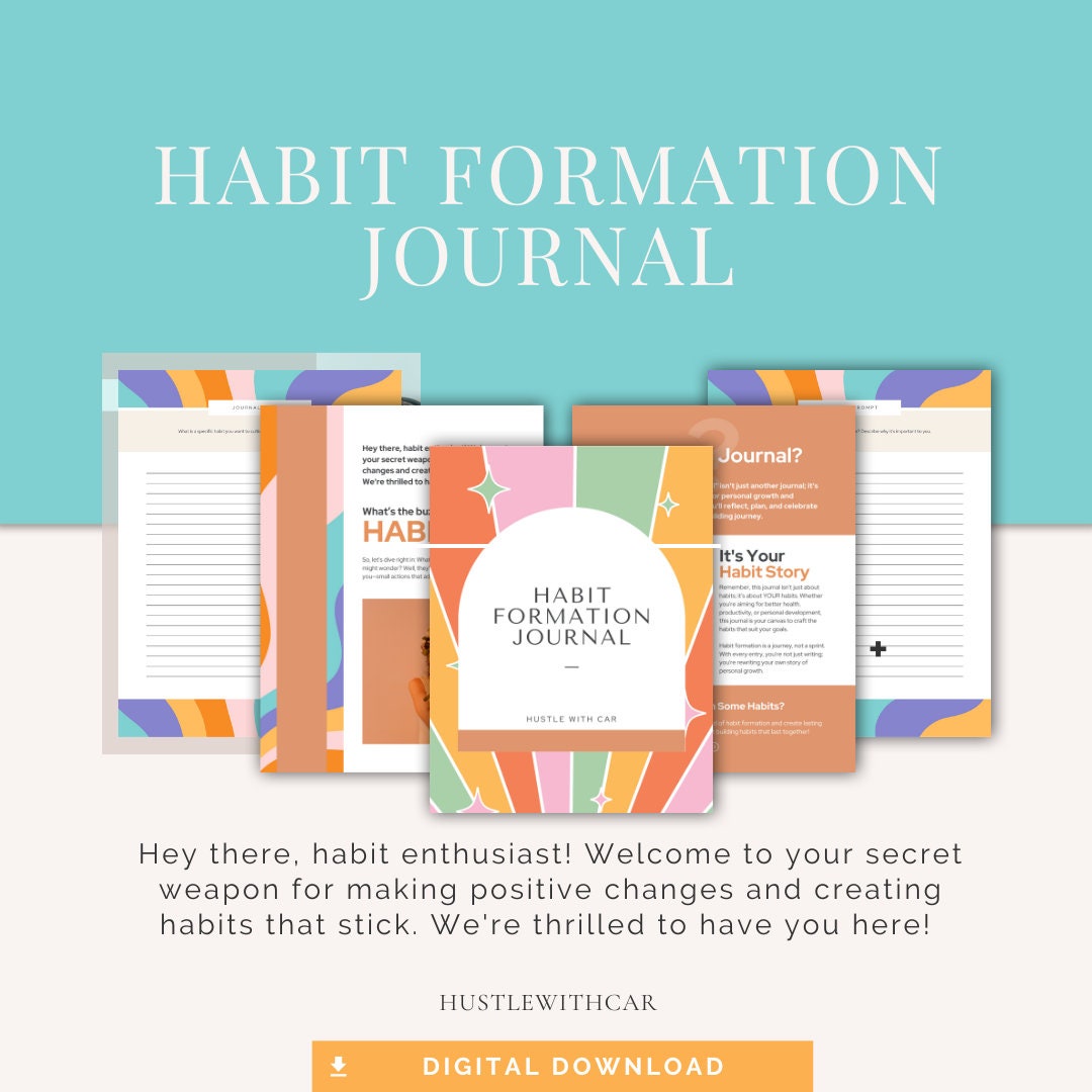 The Ultimate Habit Formation Journal: Your Guide to Personal Growth ...