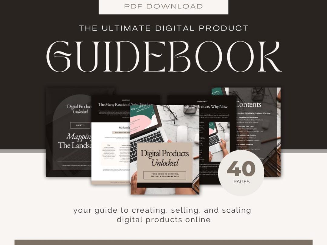 Step-by-step Digital Product Blueprint for Beginners | Learn to Create ...
