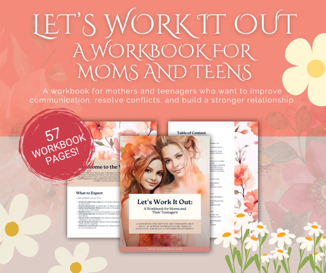 Let’s Work It Out- Family Workbook for Moms & Teens | Enhance ...