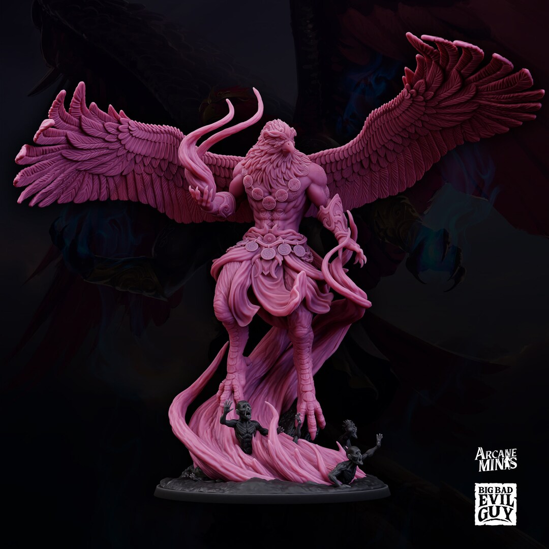 Garuda, Breaker of Chains Arcane Minis D&D 5E Sordane Stories Dnd TTRPG ...
