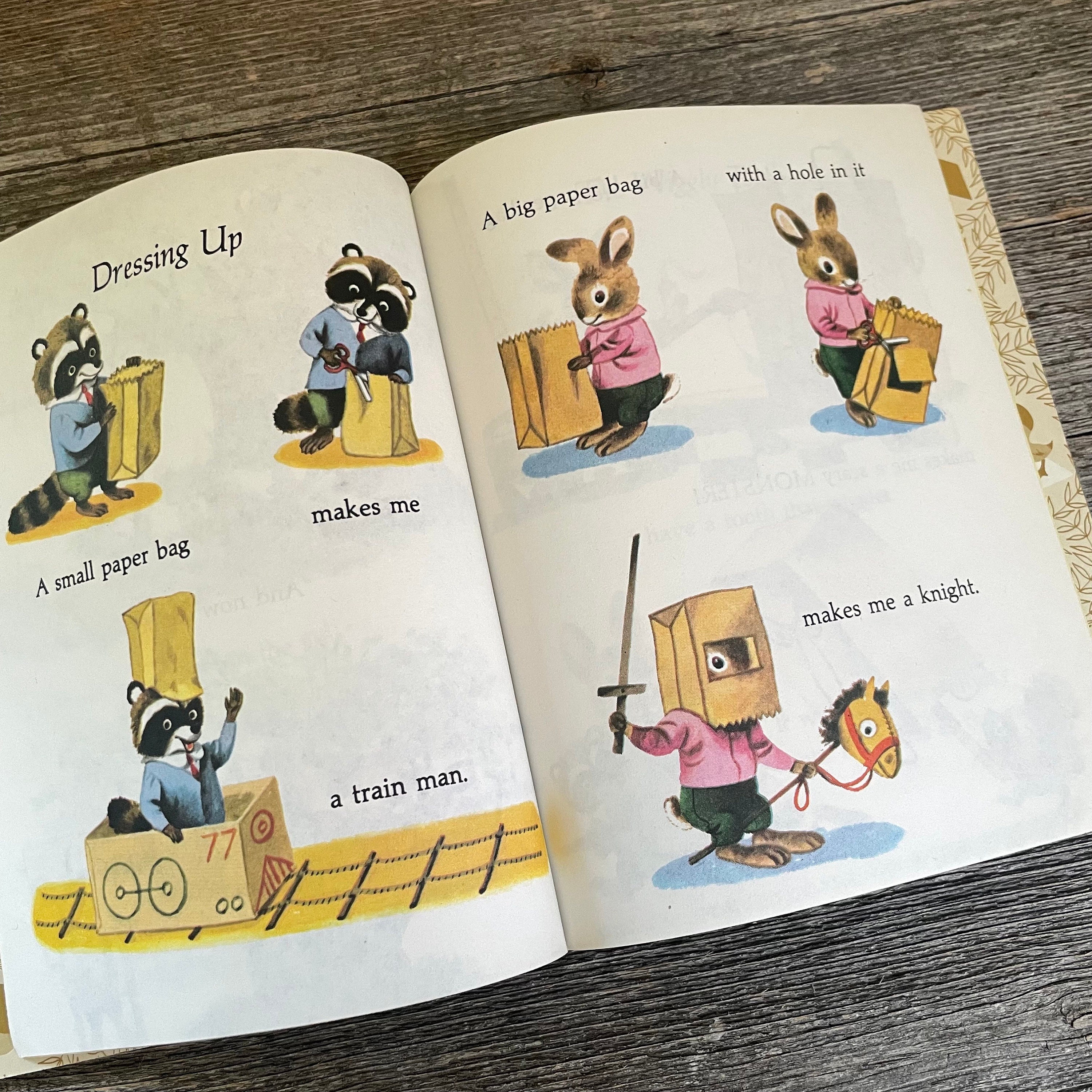 Vintage 1979 richard Scarrys Just for Fun A Little Golden Book, Story ...