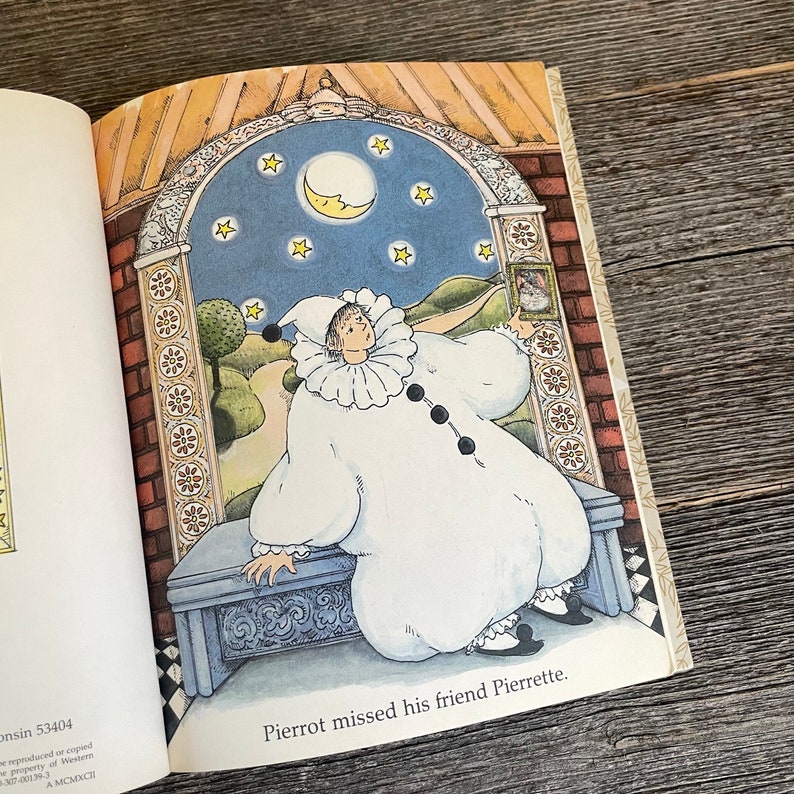 Pierrot’s ABC Garden, A Little Golden Book by Anita Lobel Copyright ...