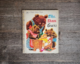 The Three Bears, a Little Golden Book 1979 Edition - Etsy