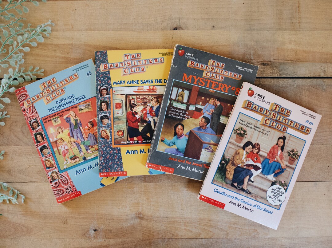 Your Choice Vintage Babysitters Club 1980's 90s Paperback Books, Ann M ...