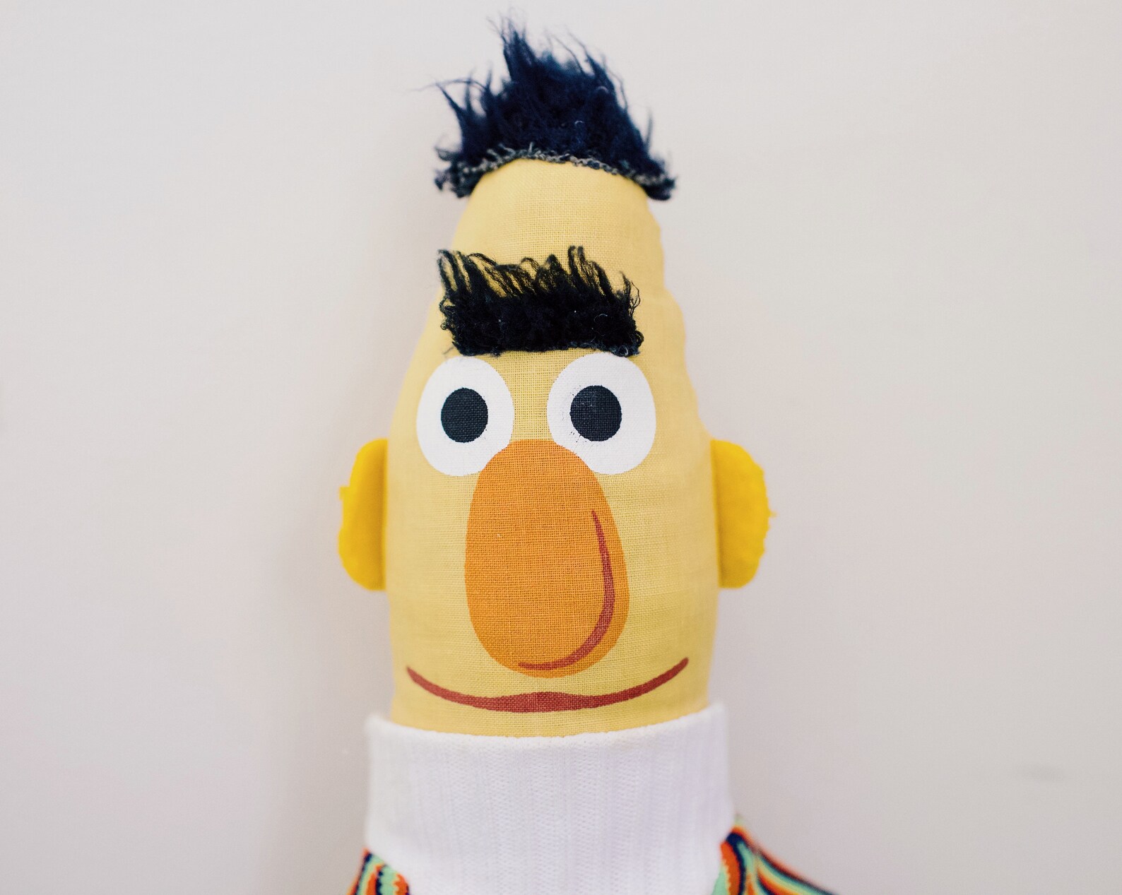 Vintage 1970s Knickerbocker Toy Company 15 Plush Bert From Sesame ...