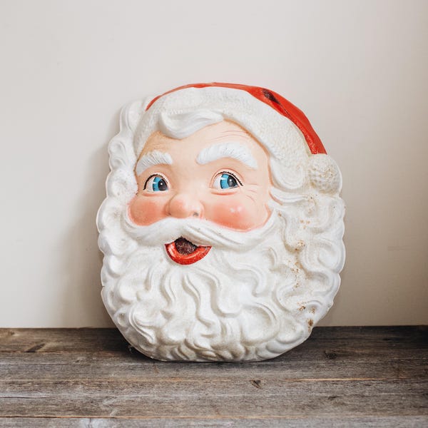 Santa Face Mold - Etsy