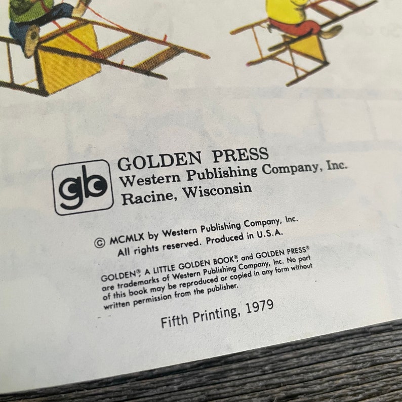 Vintage 1979 ‘richard Scarry’s Just for Fun’ A Little Golden Book ...
