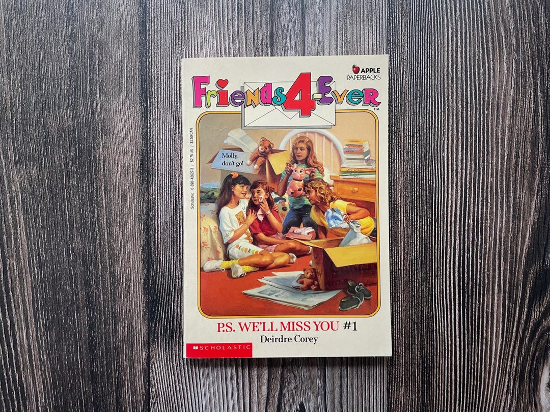 Friends 4-ever P.S. Well Miss You 1 Vintage 1990 Apple Paperbacks ...