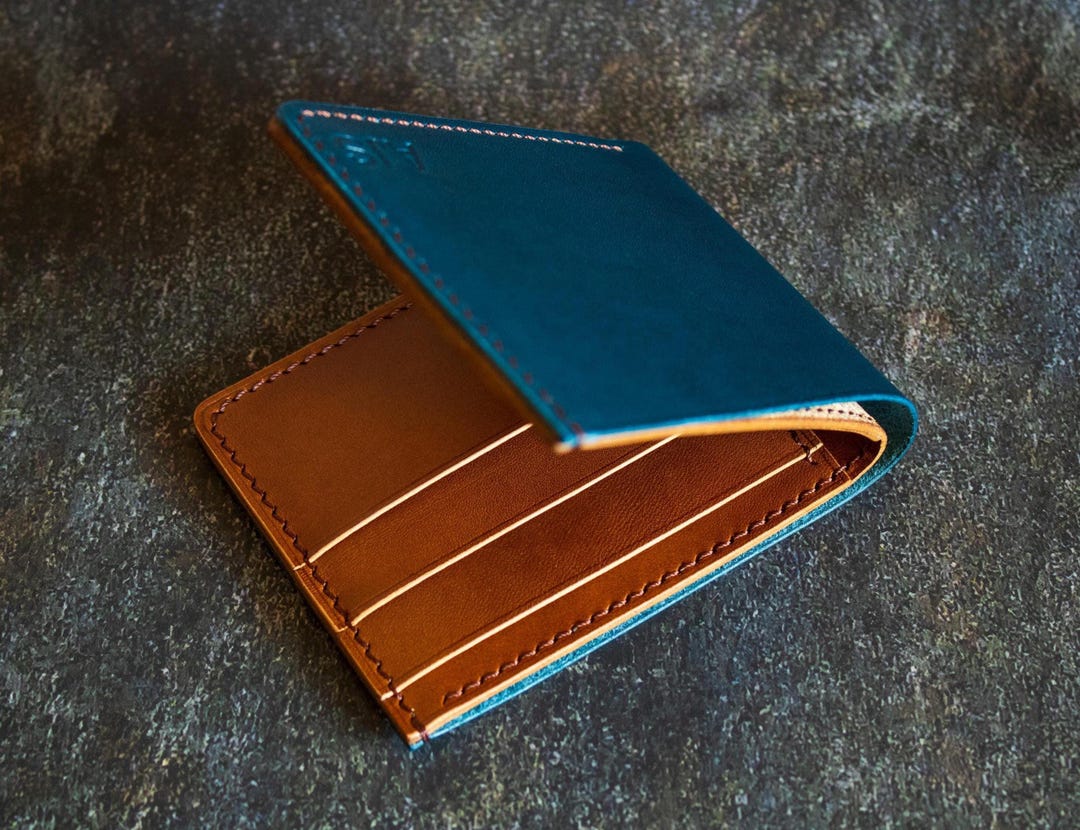 Leather Wallet, Bifold Leather Wallet, Personalized Handmade Wallet ...