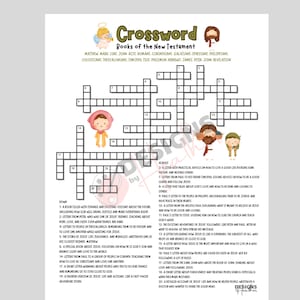 Books of the Bible Activity Sheets, Children's Printable (digital ...