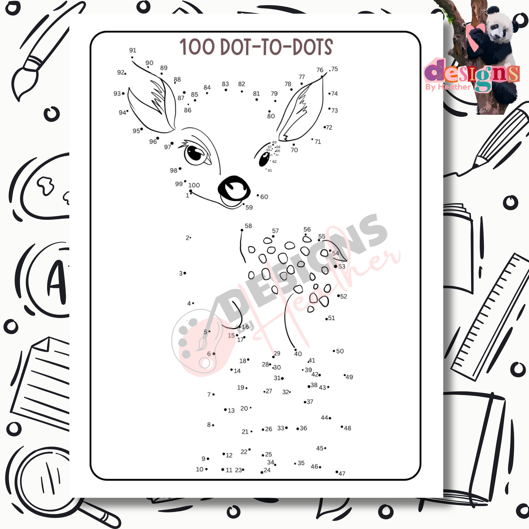 100 Days of School Activity Pages, Teacher Printables, Kids Instant ...