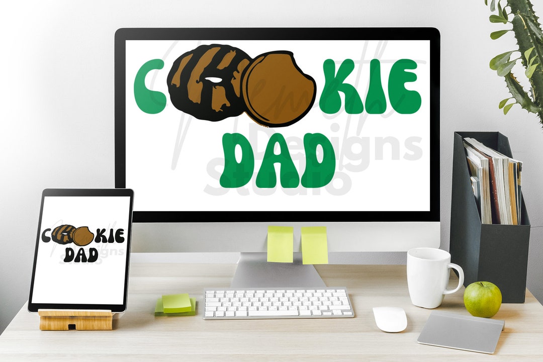 Cookie Dad SVG File, Cookie Dad Digital Download for DIY Crafting ...