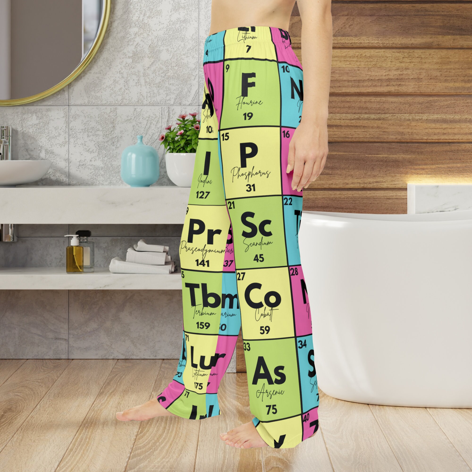 Periodic Table Pajama Pants Teacher Appreciation Week Gift Chemistry ...