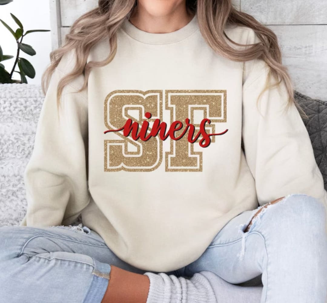 San Francisco Football Shirt, Vintage SF Shirt, SF Niners Sweatshirt ...