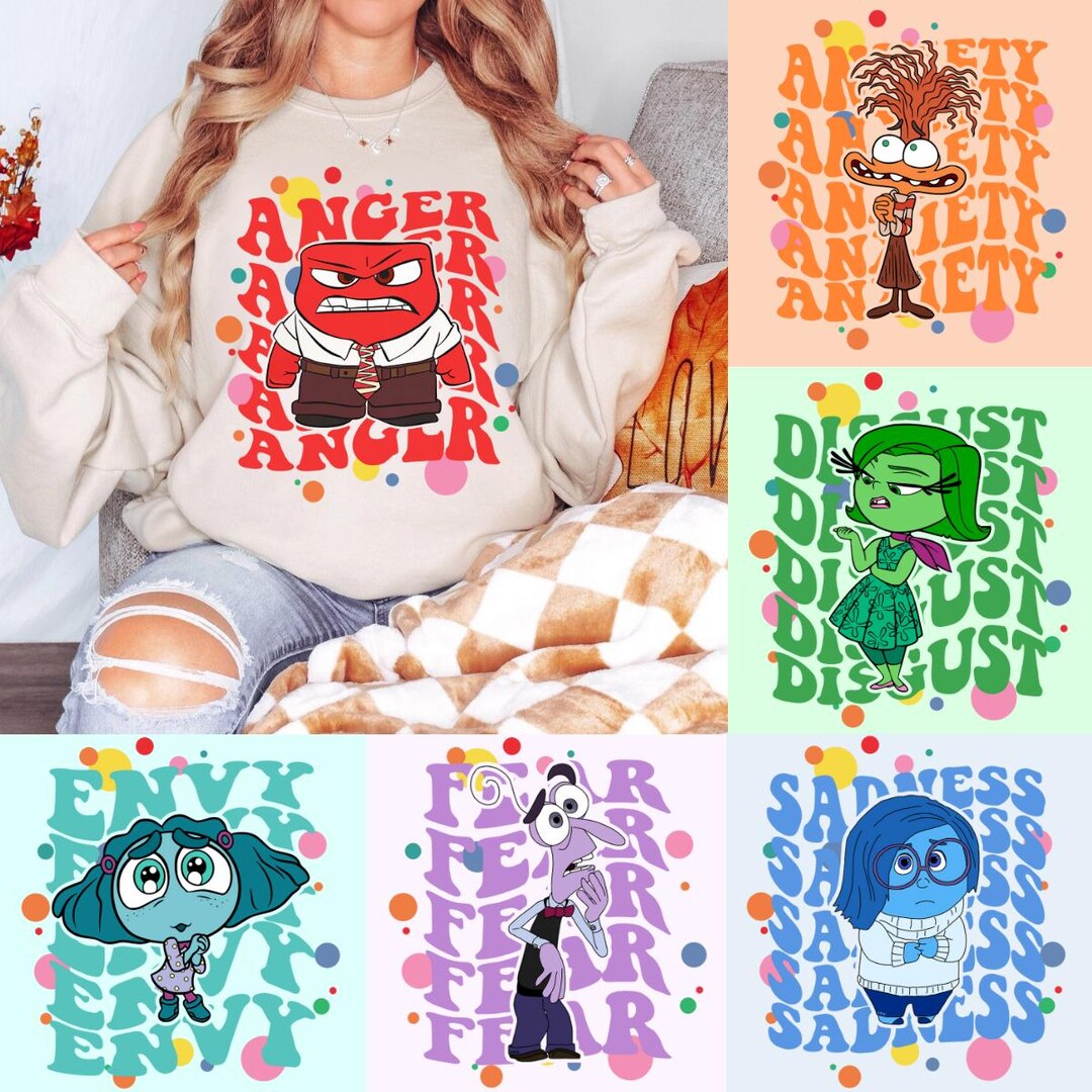 Inside Out 2 Character Digital Download, Não há problema em sentir ...
