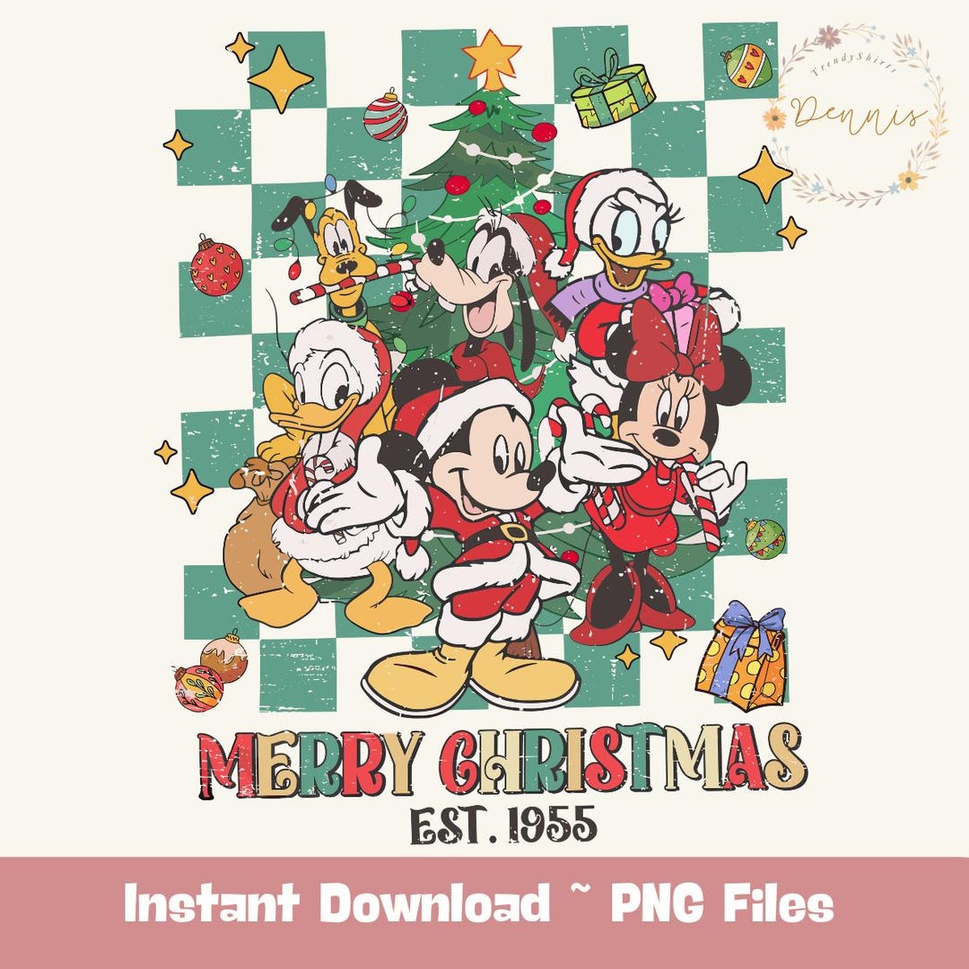 Mickey's Very Merry Christmas Party 2024 Png, Mickey and Friends ...