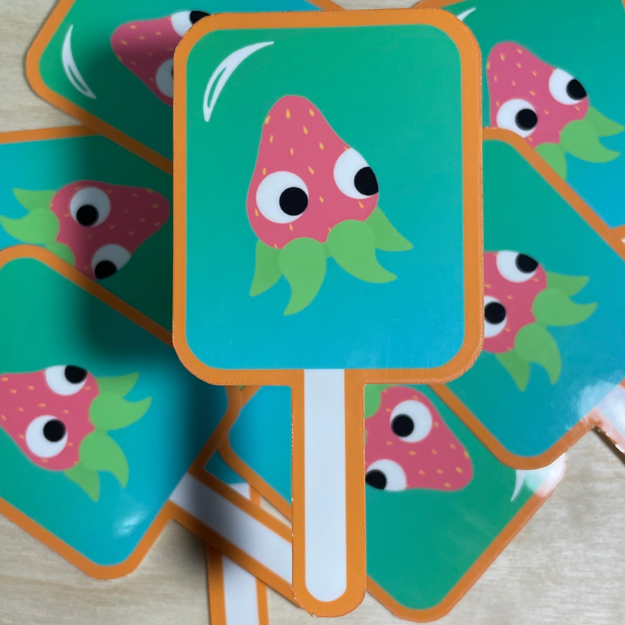 Bug Snax Strabby Bug Lollipop 3 Glossy Vinyl Sticker - Etsy