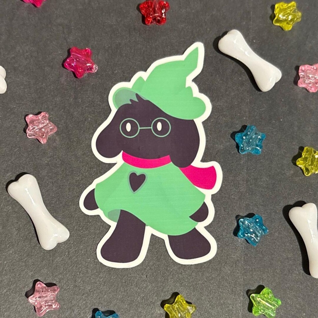 Ralsei Deltarune 3” Vinyl Sticker - Etsy