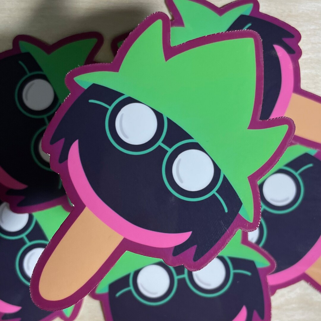 Ralsei Deltarune Hat Popsicle 3 Glossy Vinyl Sticker - Etsy