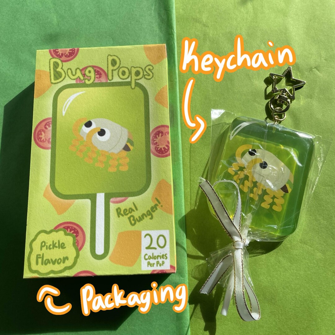 Bunger Bug Snax 2.5 Lollipop Acrylic Keychain - Etsy