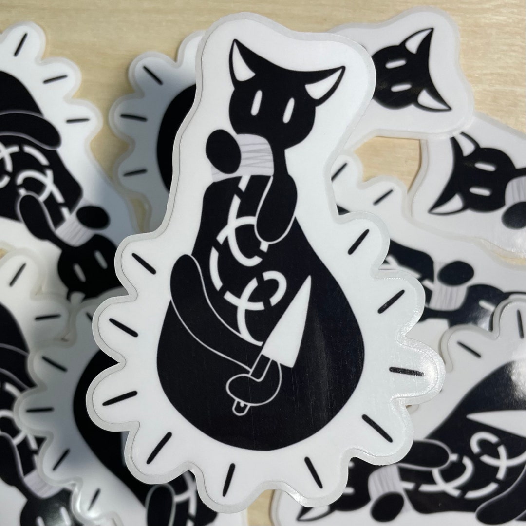 Omori Mewo 3” Glossy Vinyl Sticker - Etsy