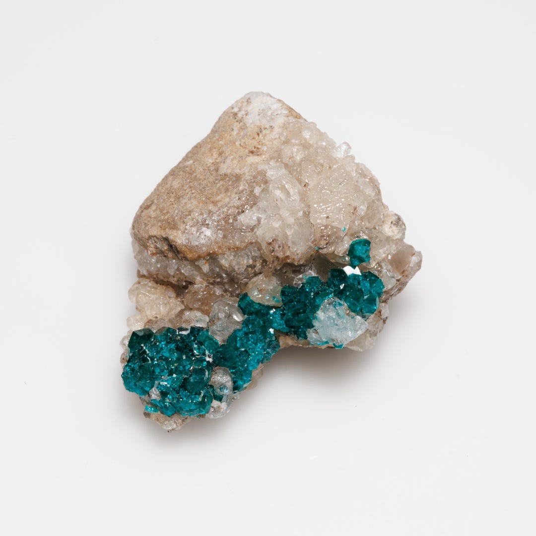 Kazakhstan Dioptase Ashirite Specimen - Etsy