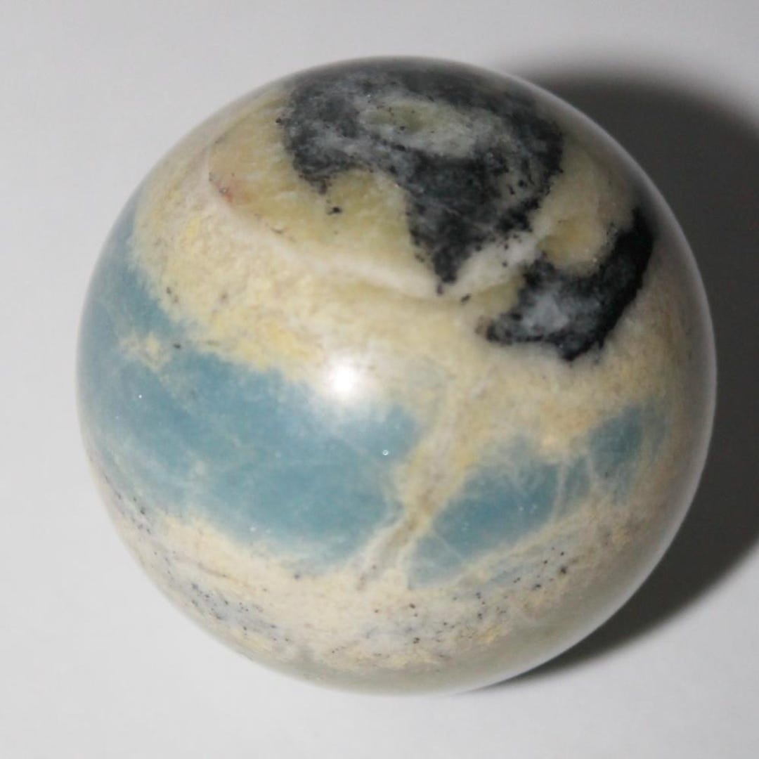 Blue Diopside Violane Minerals Sphere - Etsy