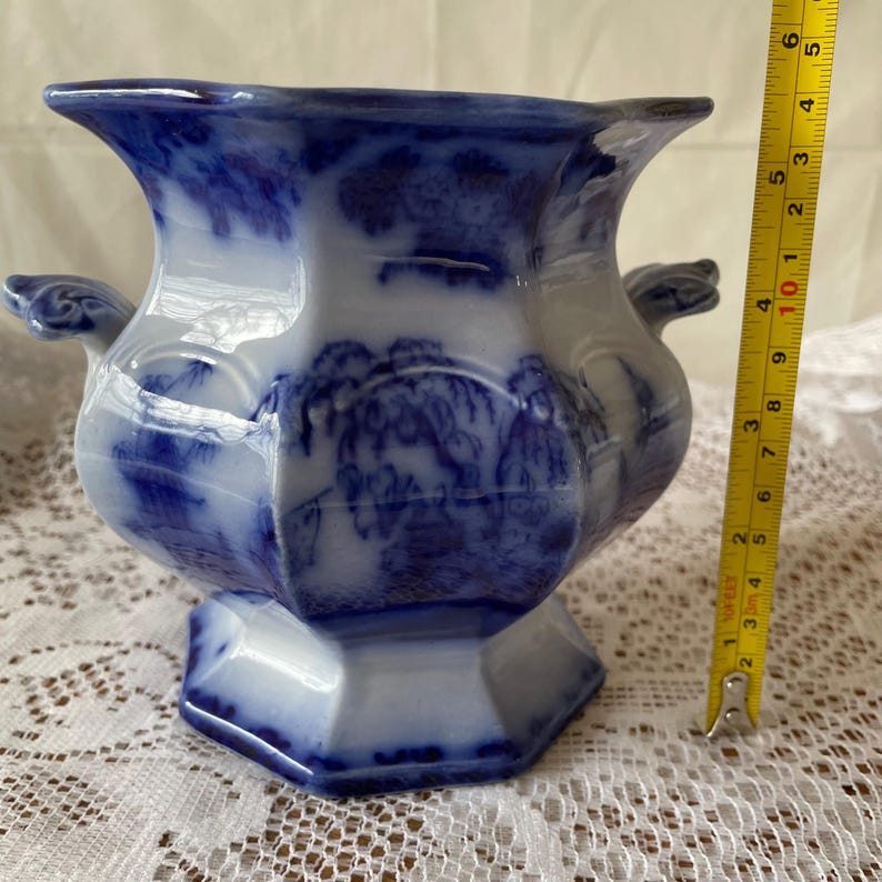 Flow Blue "scinde" by Alcock Sugar Bowl, 5 1/2 In. (14 Cm.) - Etsy