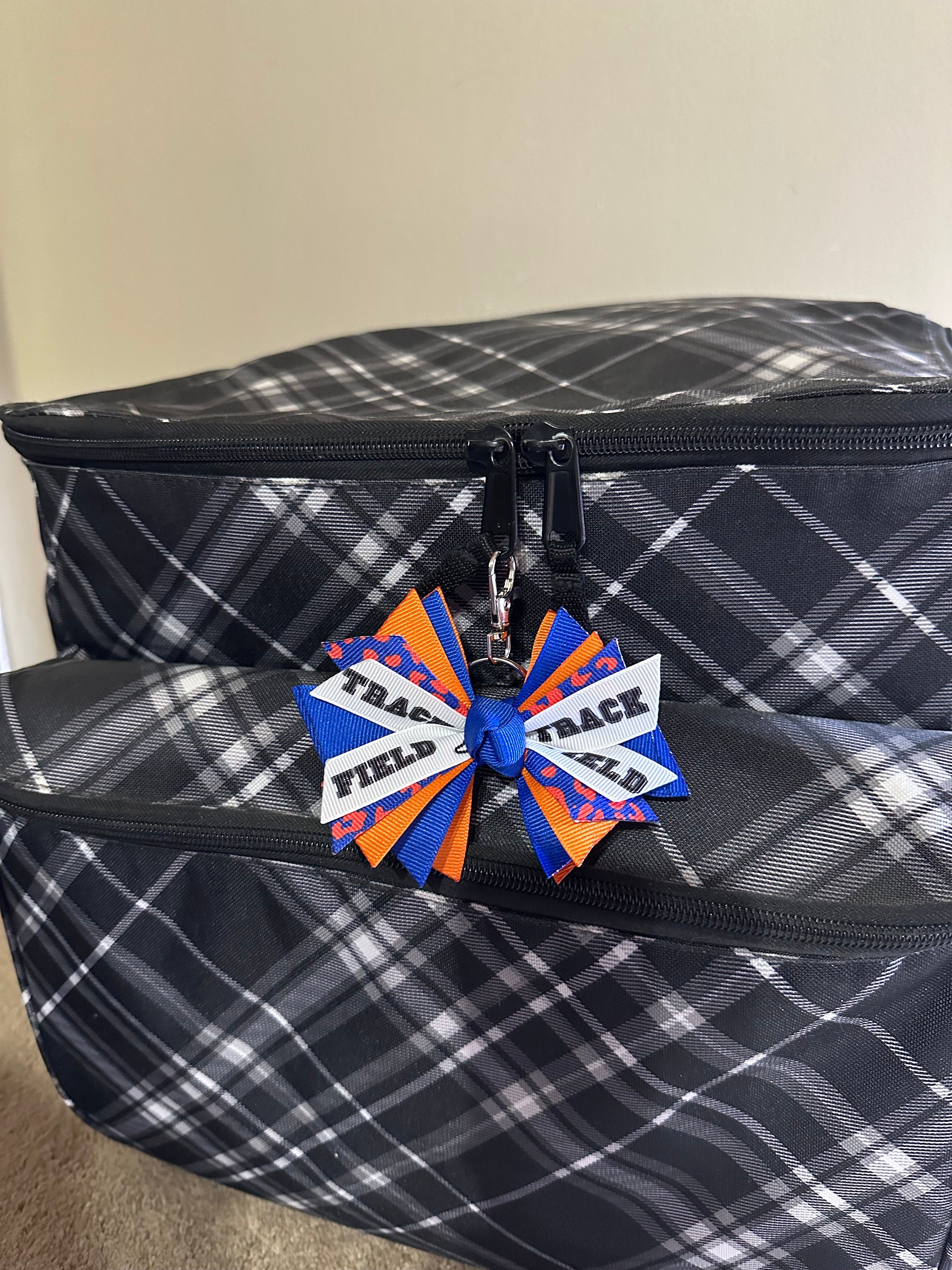 Choose Your Sport and Colors, Bag Zipper Pull, Keychain, Key Fob, Bag ...