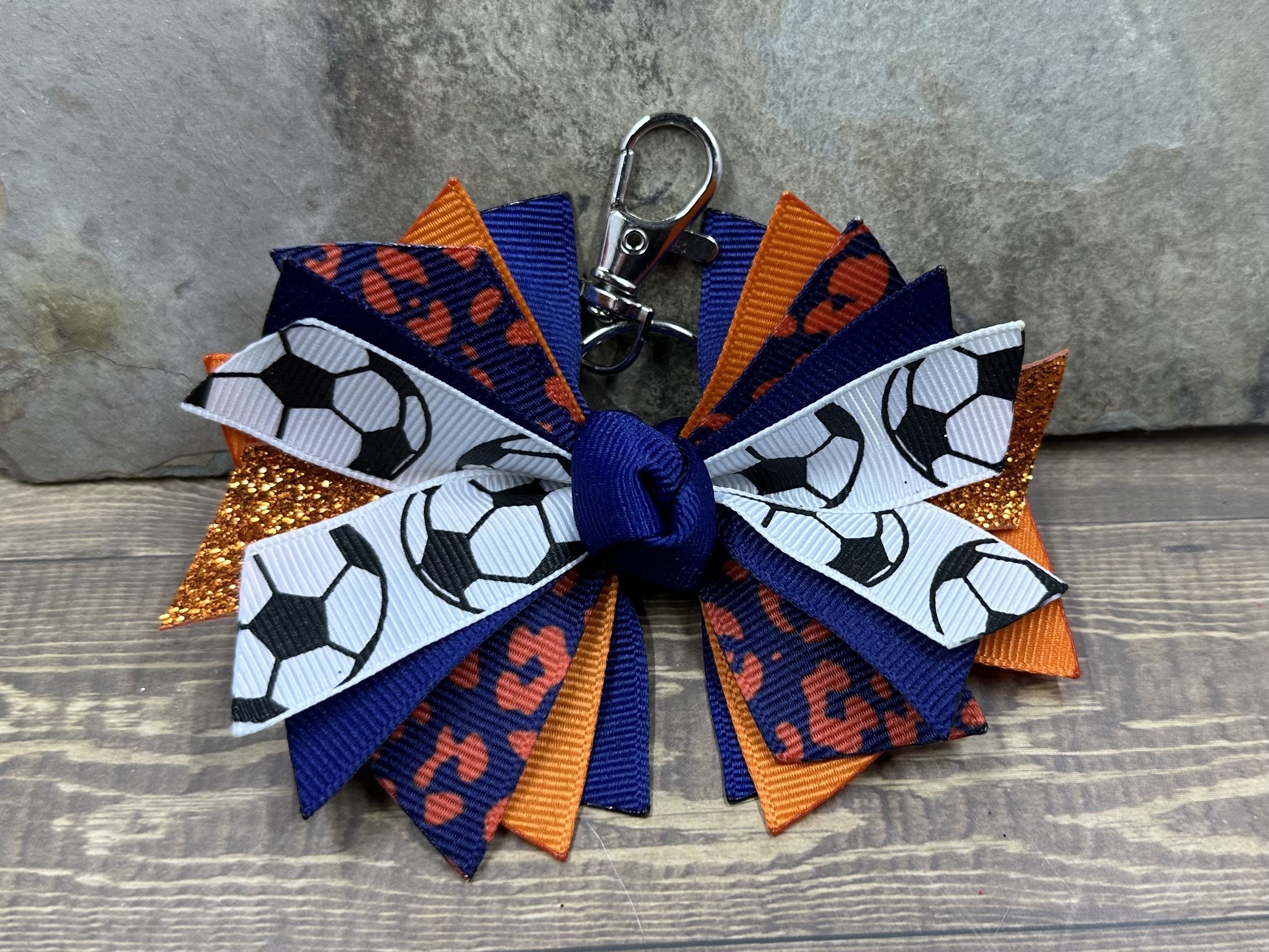 Choose Your Sport and Colors, Bag Zipper Pull, Keychain, Key Fob, Bag ...