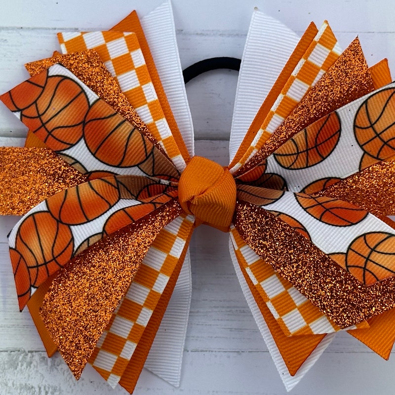 Basketball Bows - Etsy