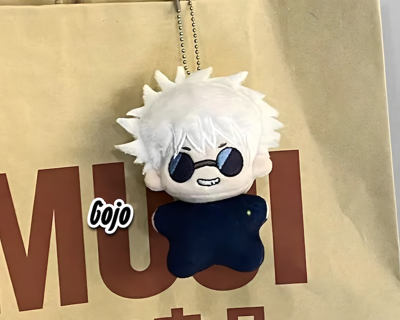 Gojo Satoru/geto Suguru Jujutsu Kaisen Keychain Plushie - Etsy Australia