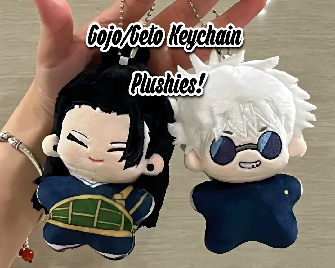 Gojo Satoru/geto Suguru Jujutsu Kaisen Keychain Plushie - Etsy UK