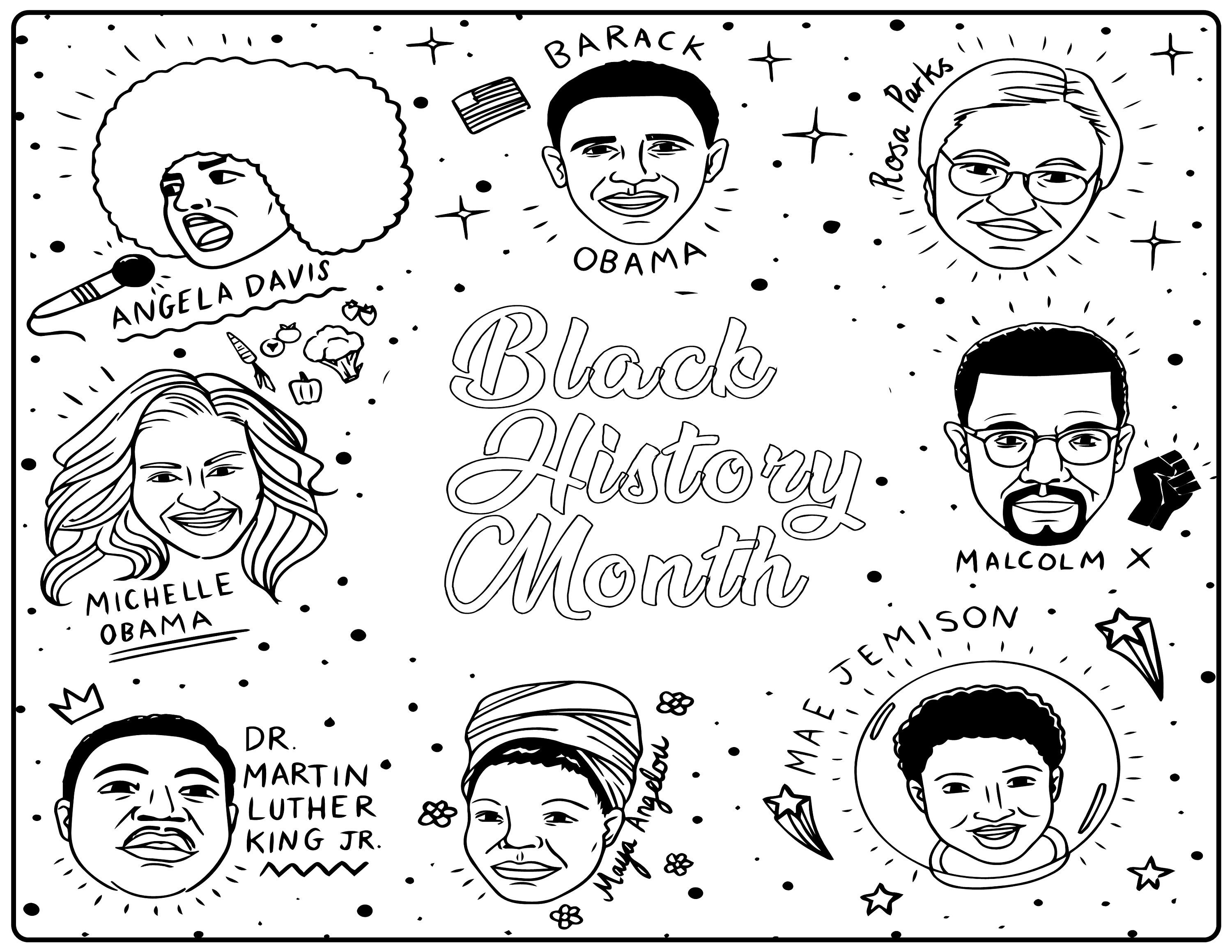 Student Activity, Social Studies, Black History Month Activity for ...